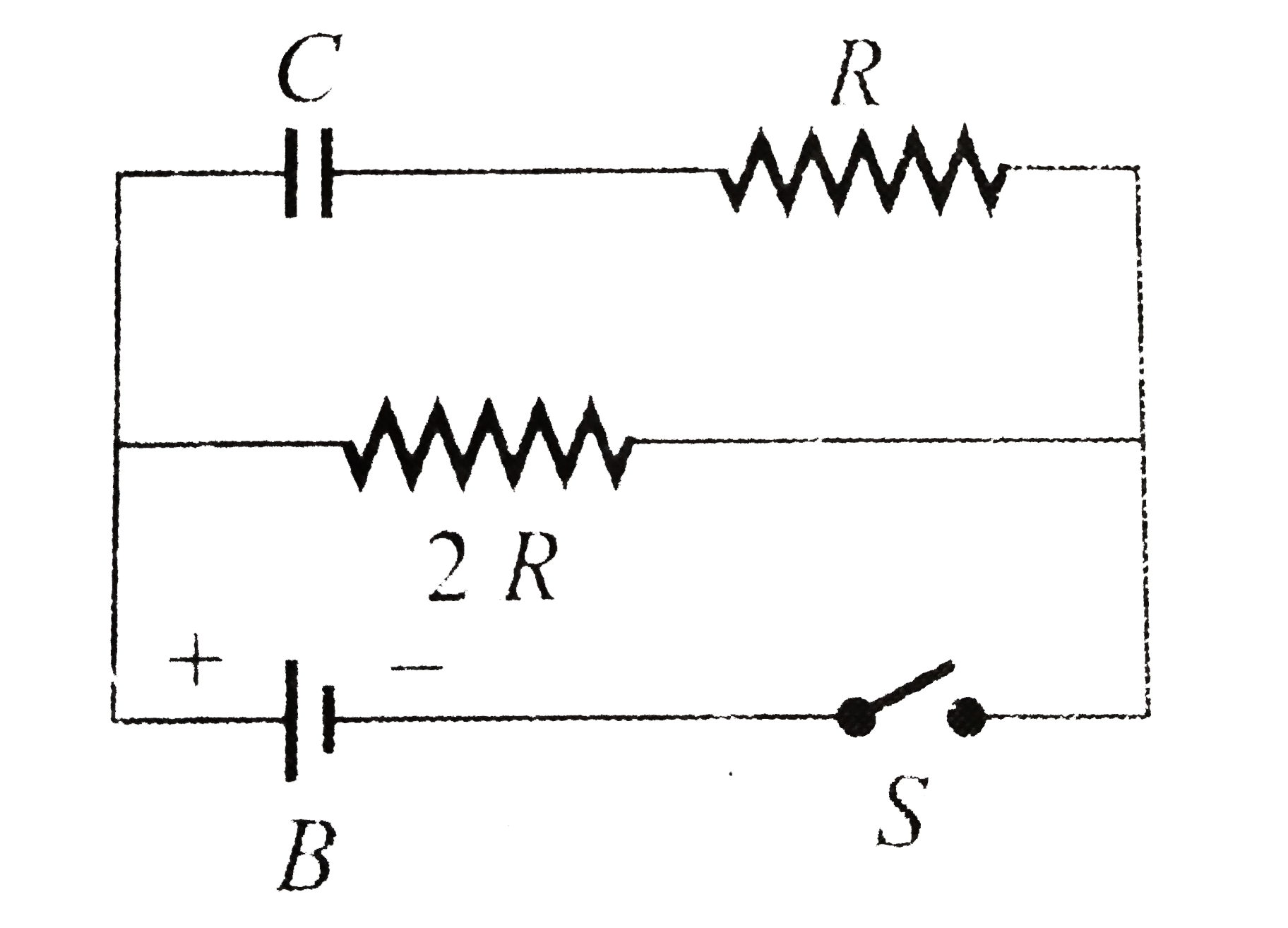 In The Circuit Shown In Fig If The Switch S Is Closed At T 0 The In The Circuit Shown In Fig If The Switch S Is Closed At T 0 The