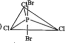 PCl3Br2 की कौनसी संरचना सर्वाधिक स्थायी है