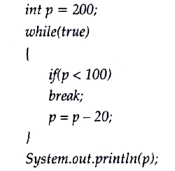 Analyse the following program segment and determine how many times the