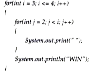 Analyze the given program segment and answer the following questions