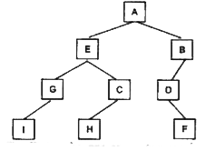Answer the following questions from the diagram of a Binary Tree given