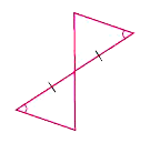 For each pair of triangles state the criterion that can be used to det