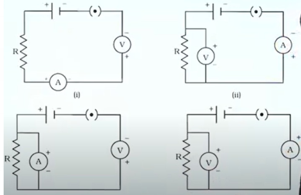 Identify the circuit (Figure 12.3) in which the electrical components