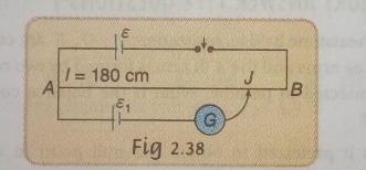 [Punjabi] In the circuit shown in the figure, AB is a resistance wire