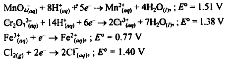 Standard electrode potential data are useful for understanding the sui