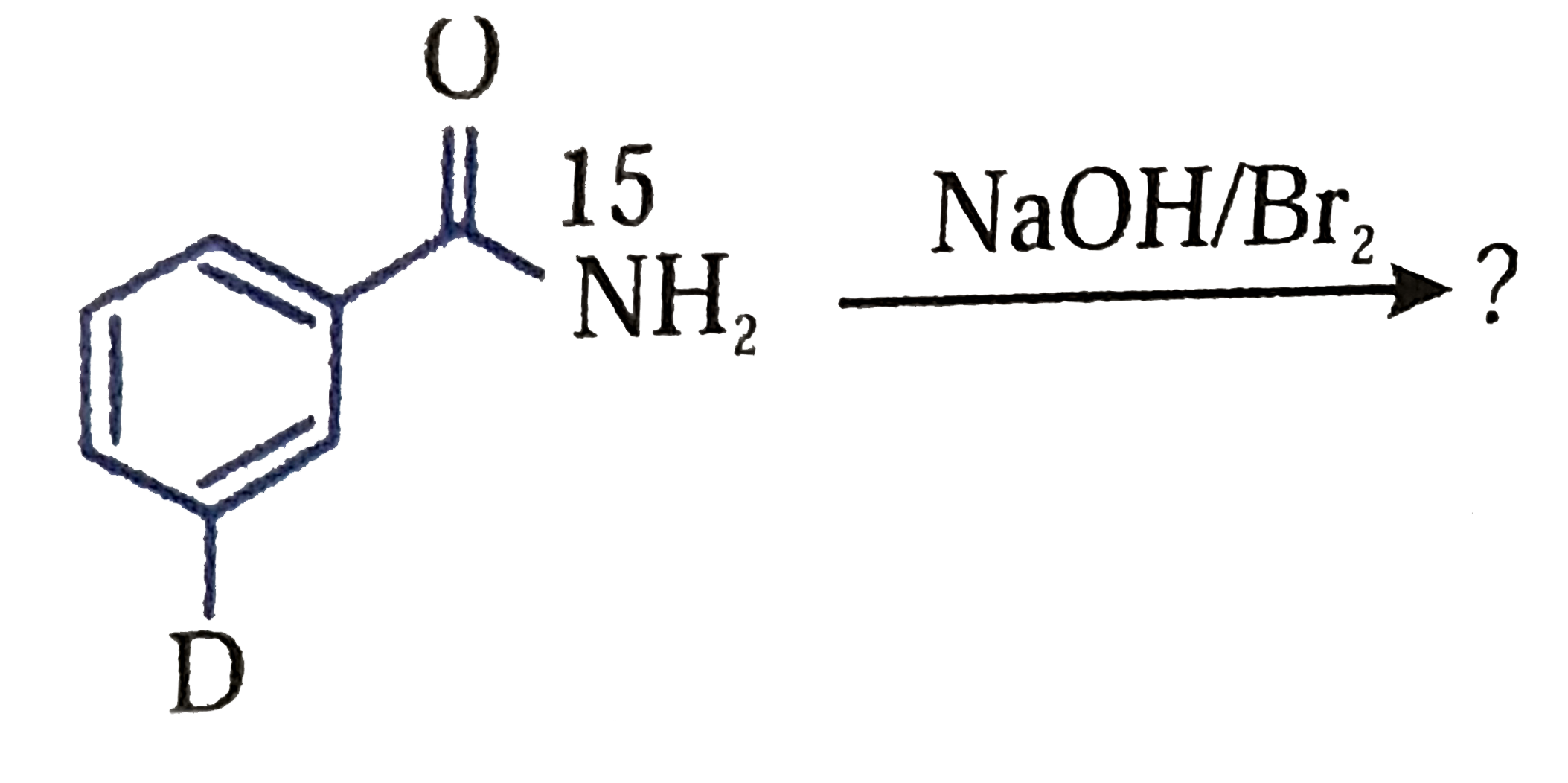 Consider the pathway of a well known organic reaction I an