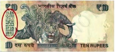 Take a ten rupee note and observe it carefully. How many languages c