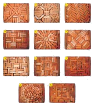 Now you draw some new floor patterns.