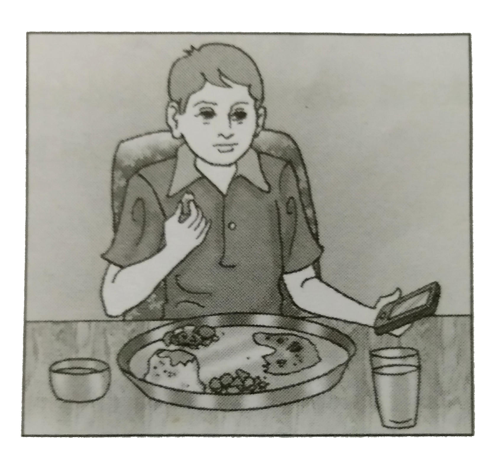 Observe the pictures and answer the questions . Playing games on