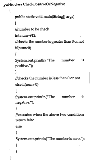 Regarding the program code given below, answer the questions that foll