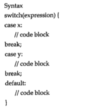Which selection statements test only for equality?