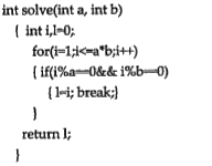 With reference to the program code given below, answer the questions t