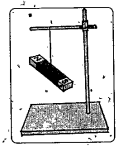 Suspend the bar magnet freely with the help of a thread tied around it