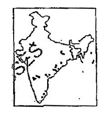 In the above map, the black maps show the distribution of