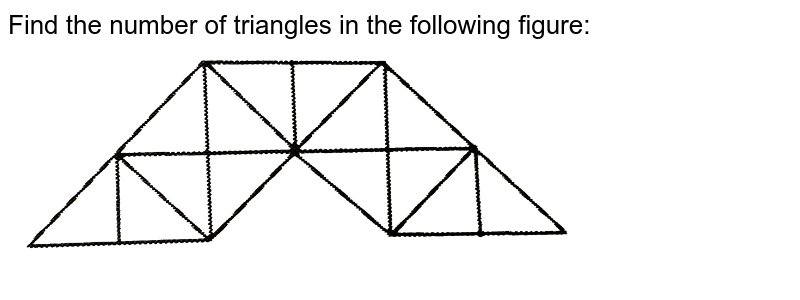 Find the number of triangles in the figure.