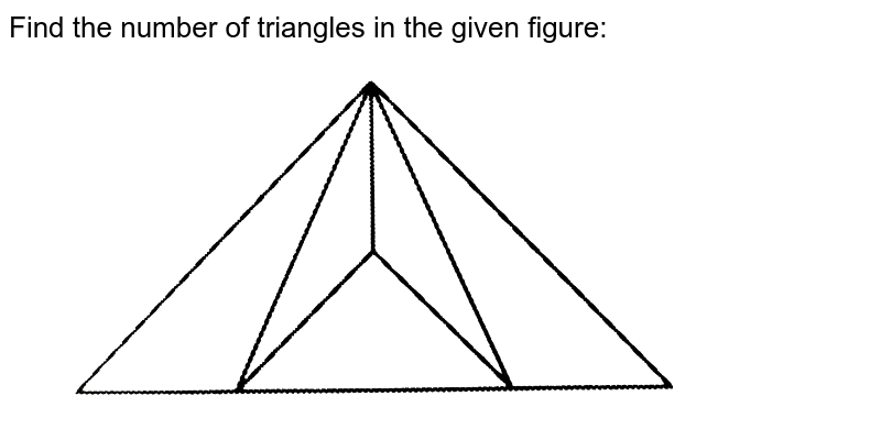Find the number of triangles in the figure.