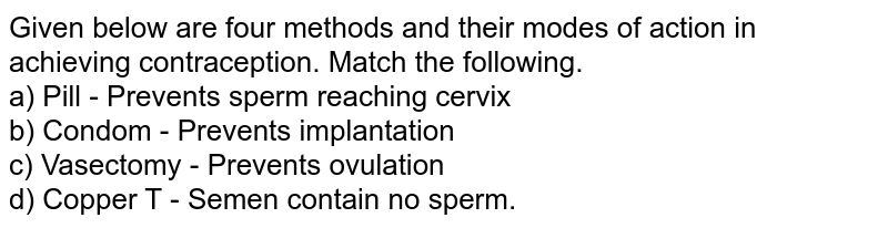Which are the permenent methods of family planning ? a Vasectomy