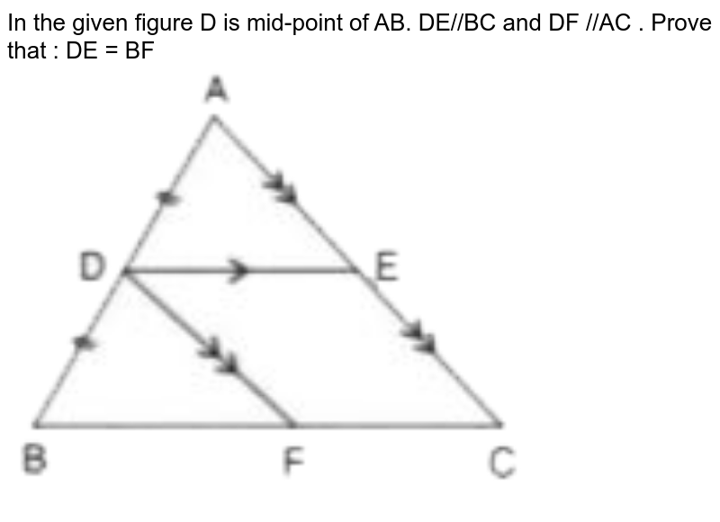 In The Given Figure Db⊥bc De⊥ab And Ac⊥bc Prove That Be De Ac