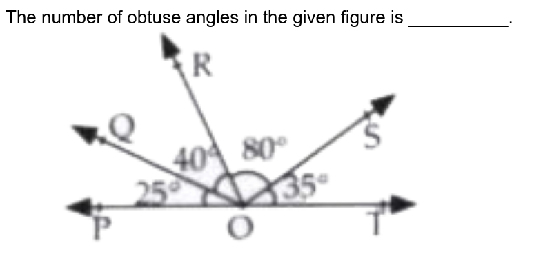 In the given figure figure out the number of angles formed within