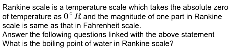Estimate triple point of water in Fahrenheit Rankine and Kelvin s