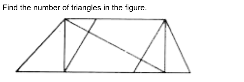 Find the number of triangles in the figure.