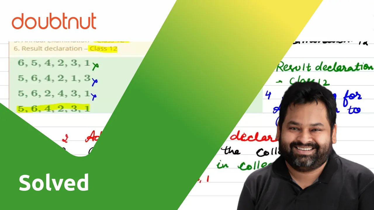 Arrange The Following Activities In A Logical And Meaningful Order 