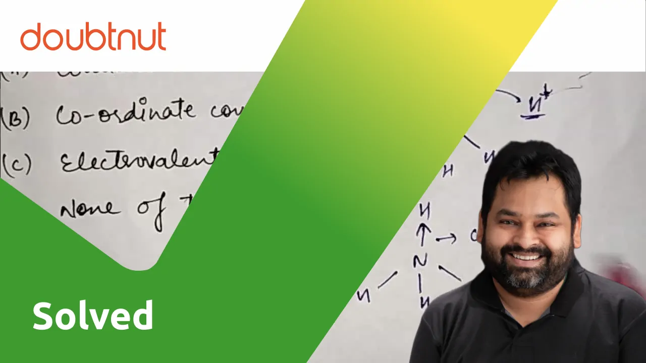 In the conversion of ammonia ammonium ion the bond formed NH(3) and hy