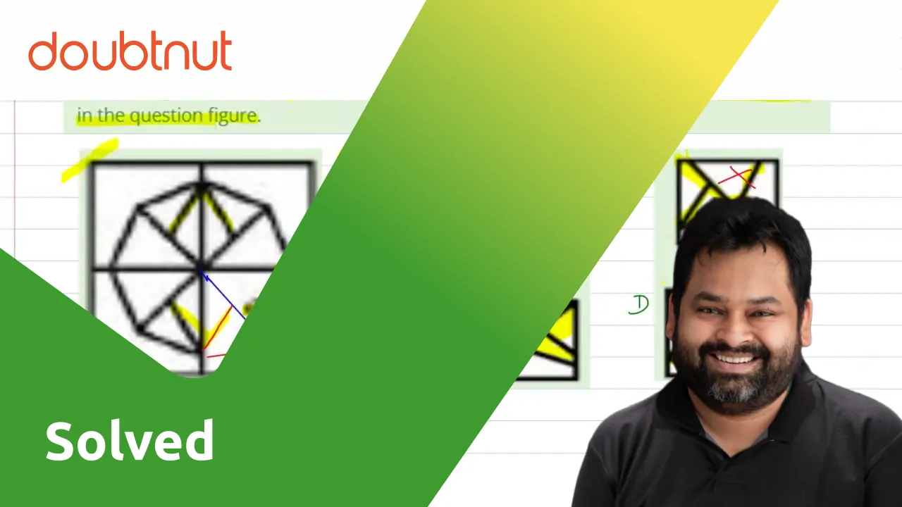 Study the given pattern carefully and select the figure that will comp