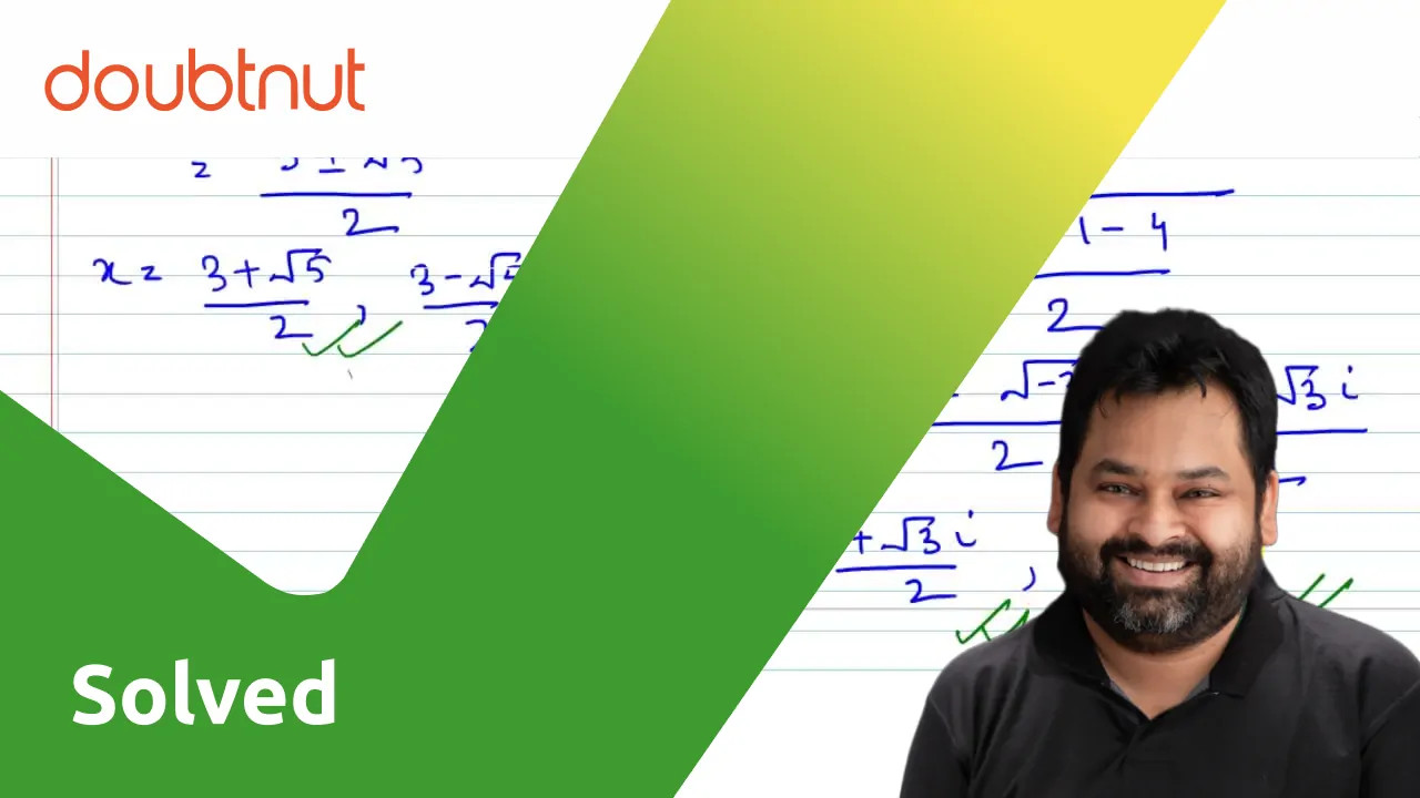 Solve The Following Equations X 5 5x 4 9x 3 9x 2 5x 1 0
