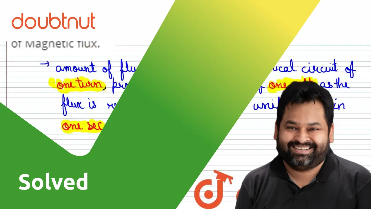 [Punjabi] Define Weber unit of Magnetic flux.