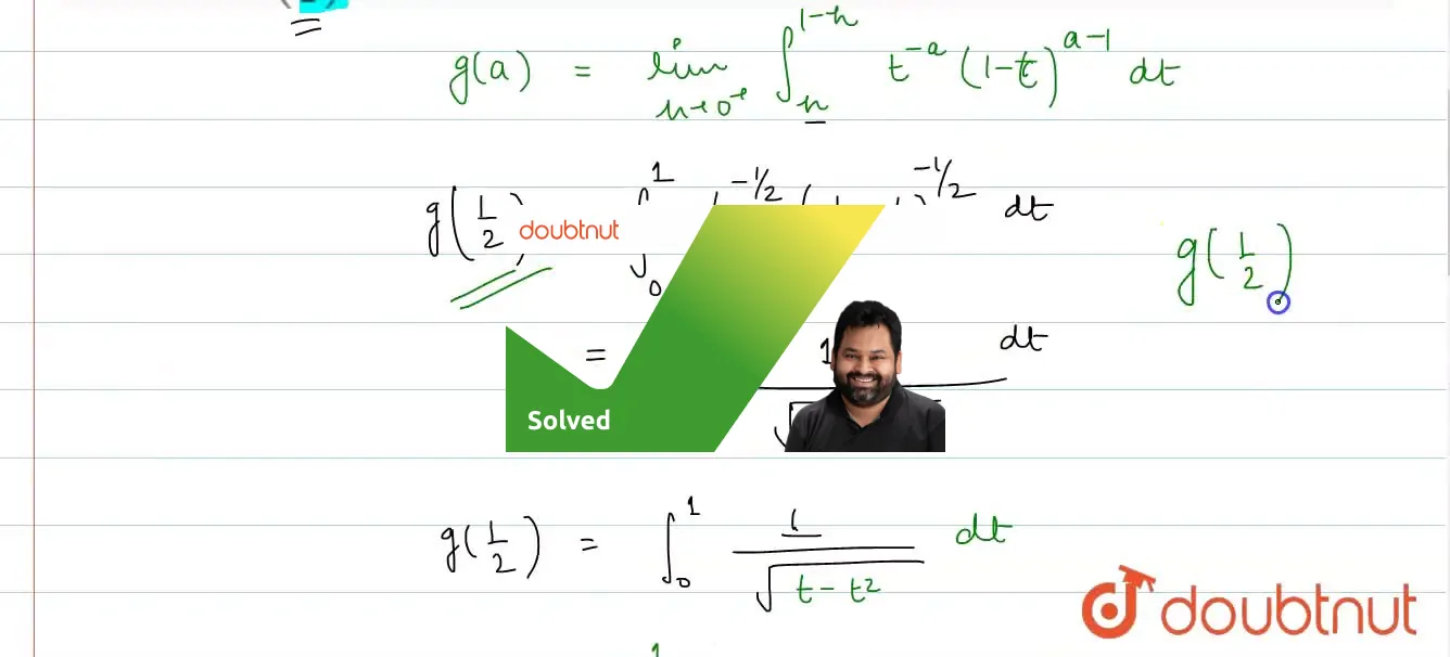Given that for each a epsilon(0,1),lim(hto 0^(+)) int(h)^(1-h)t^(-a)(1