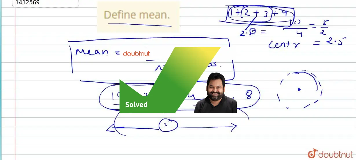 Solved Define Mean solved-define-mean