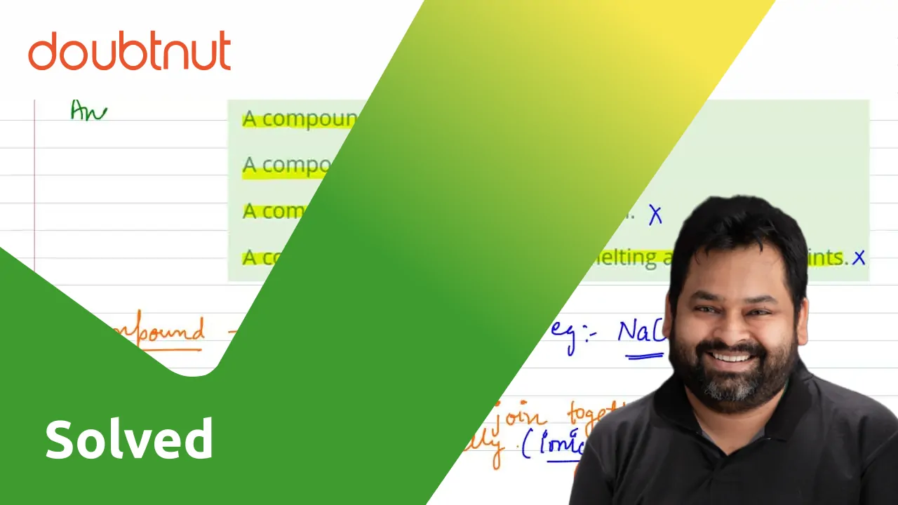 A Compound Has Variable Composition a-compound-has-variable-composition
