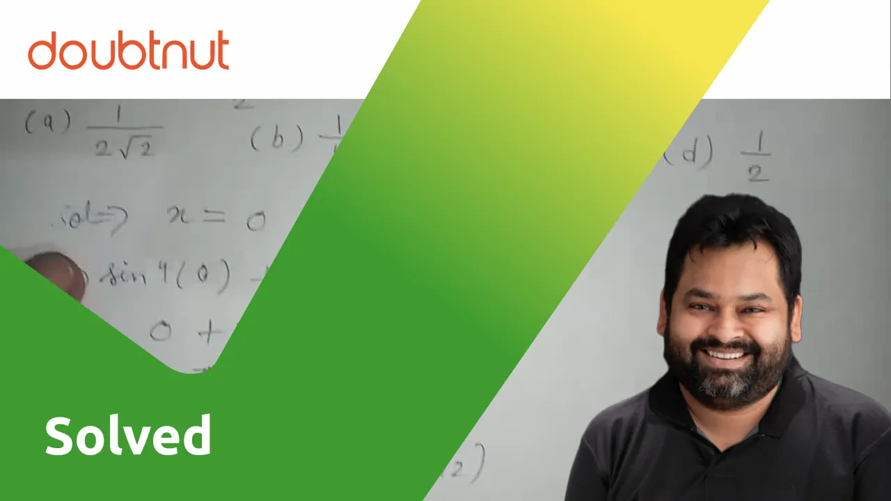 The Minimum Value Of F x sin 4 x cos 4 x 0lexle pi 2 Is the-minimum-value-of-f-x-sin-4-x-cos-4-x-0lexle-pi-2-is