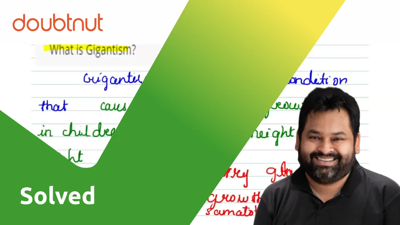  Tamil Solution What Is Gigantism 