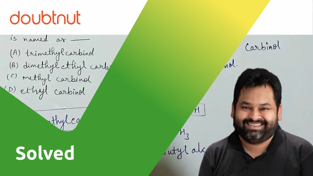 In a carbinol system of nomenclature tert.butyl alcohol is named as...