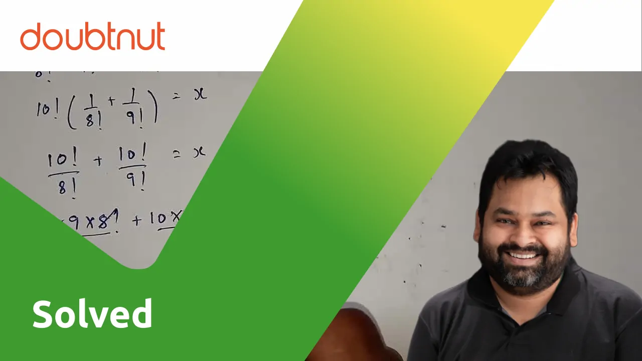  Kannada If 1 8 1 9 x 10 Find X 