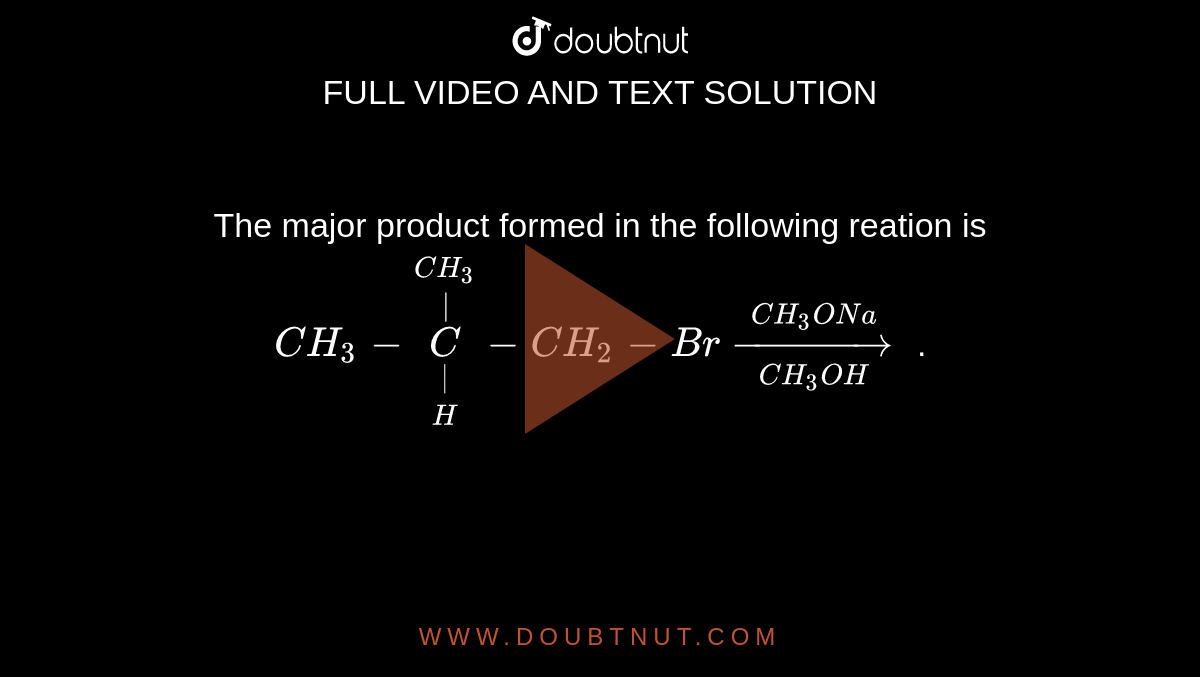 CH(3) - underset(CH(3))underset(|)overset(CH(3))overset(|)(C) - O - C(2)H(5)